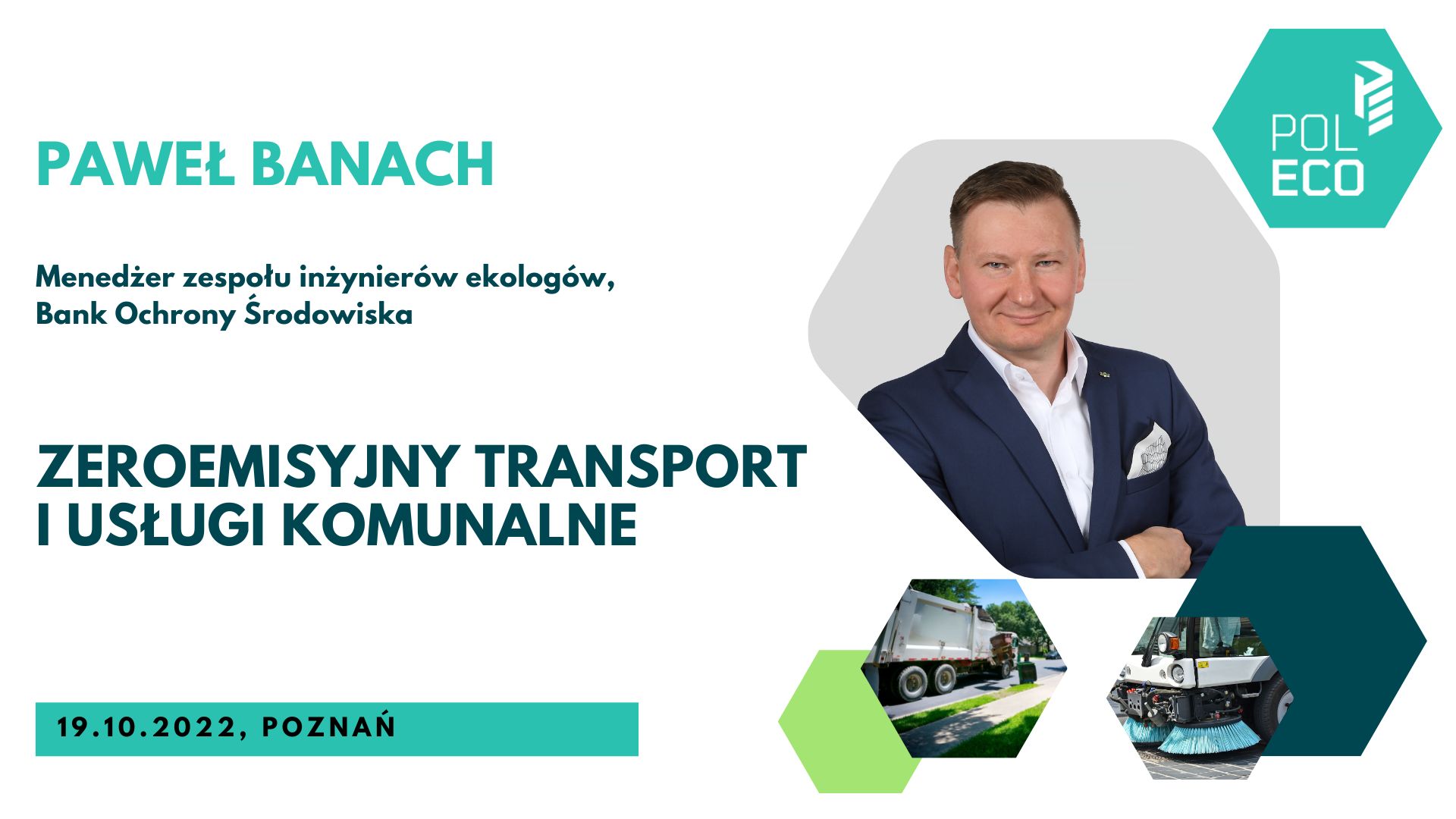 Paweł Banach z BOŚ Bank prelegentem konferencji "Zeroemisyjny transport ...